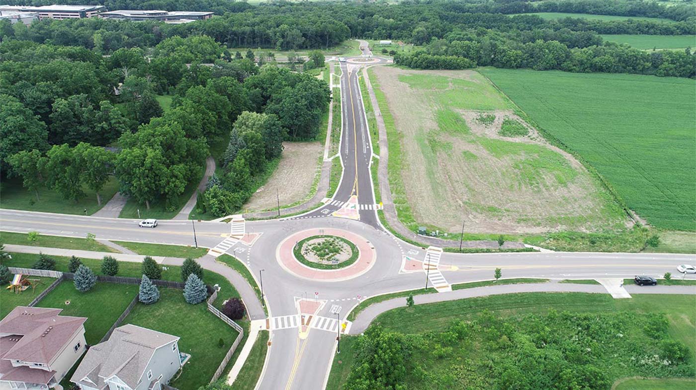 Fahey Glen Roundabout | Municipal & Utility, Roundabouts ...
