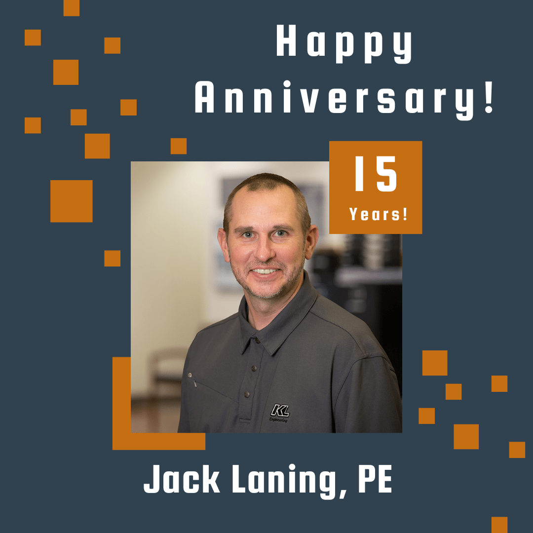 Jack Laning - 15 Years at KL! | KL Engineering