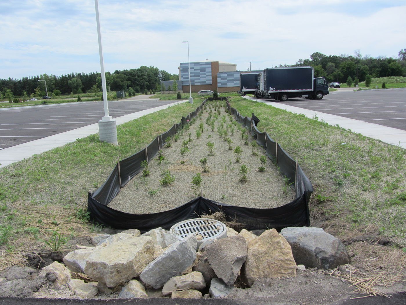 Tradewinds Package Delivery Lot | Site Design & Civil | KL Engineering