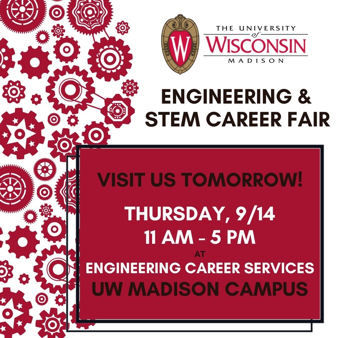 UW-Madison Career Fair Tomorrow | KL Engineering