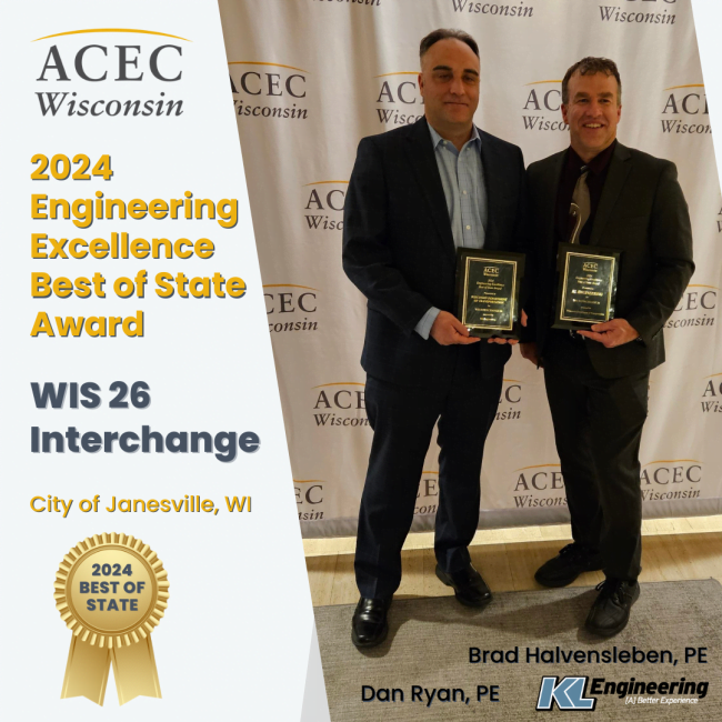 2024 ACEC Award Ceremony | KL Engineering