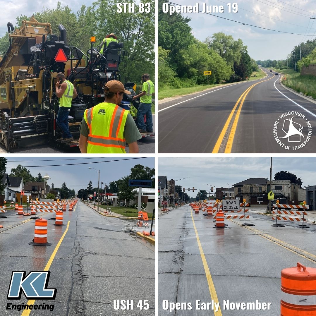 STH 83 and USH 45 Project Updates | KL Engineering