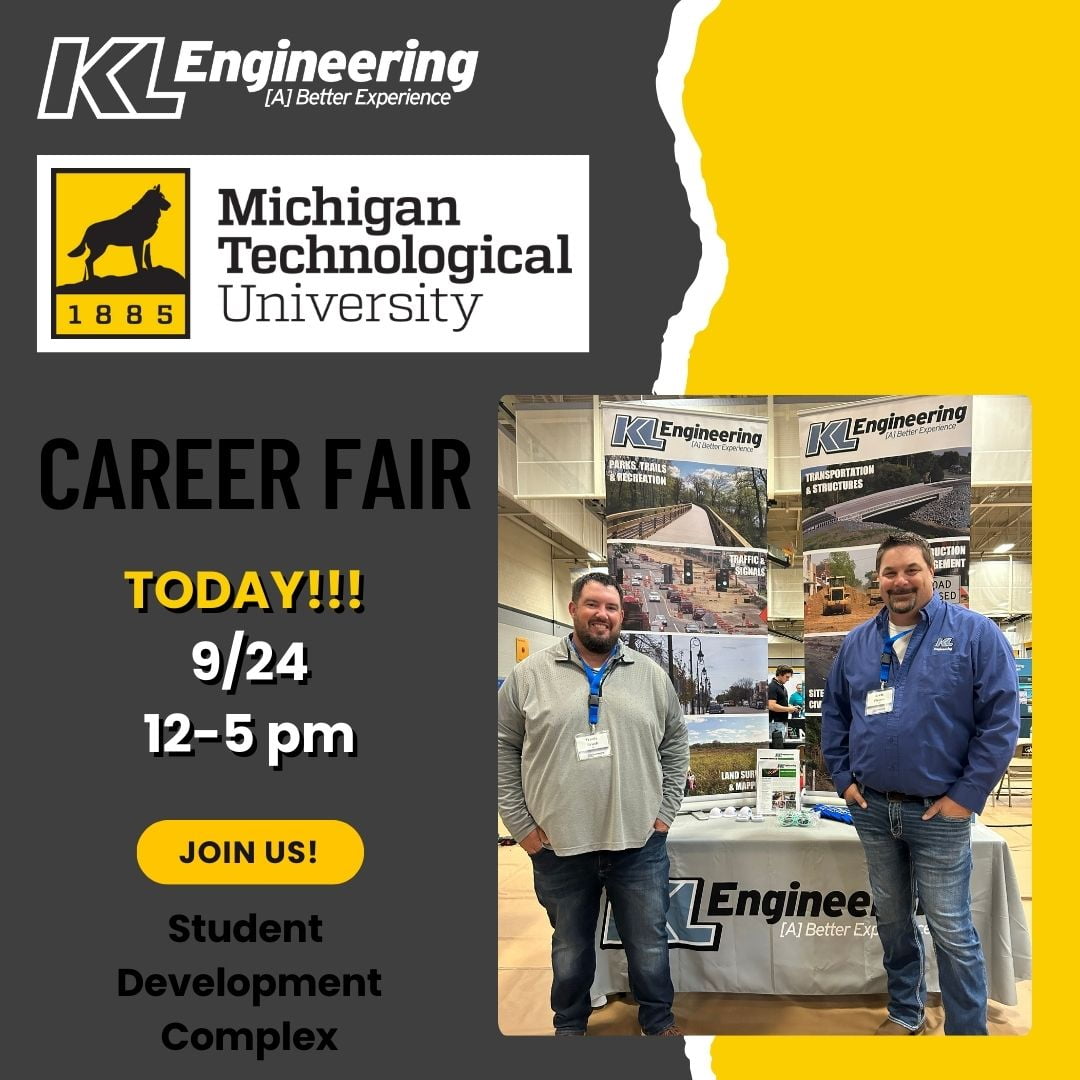 KL at Michigan Tech Career Fair | KL Engineering