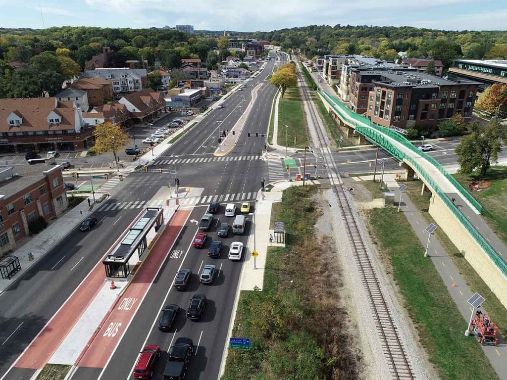 University Avenue Pedestrian Bridge | Structures | KL Engineering