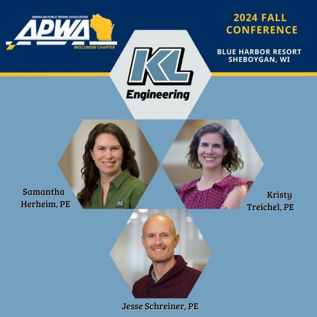 2024 APWA Wisconsin Chapter Fall Conference | KL Engineering