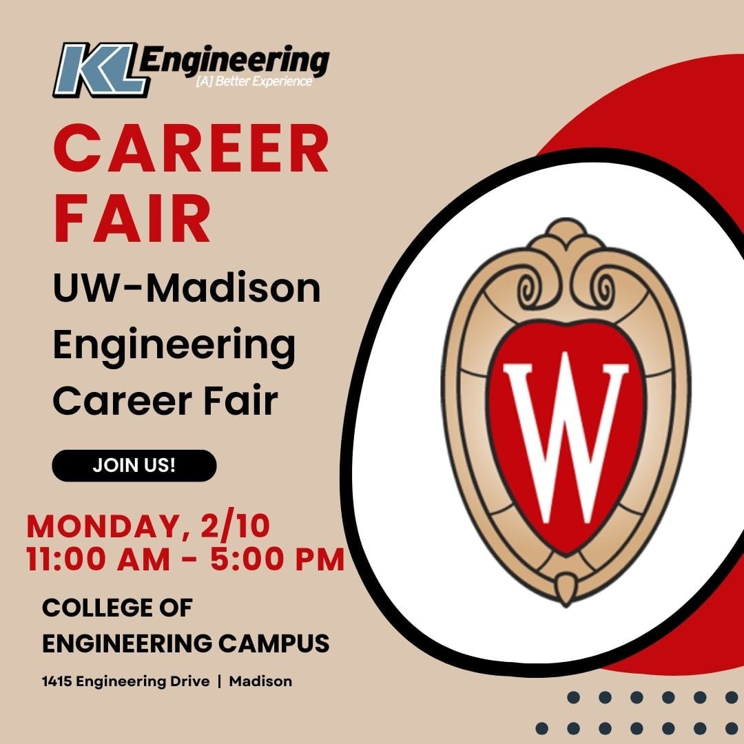 2025 - UW Madison Engineering Career Fair | KL Engineering