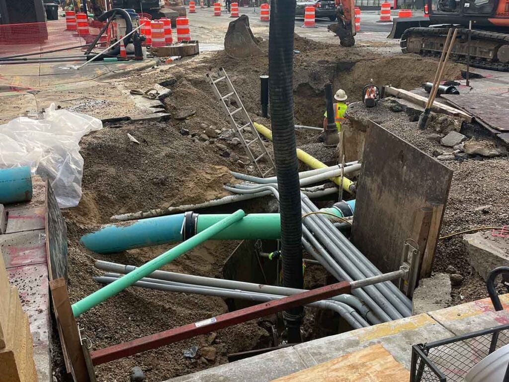 Wilson & Doty Duct Bank Replacement Project | Municipal & Utility, Site ...