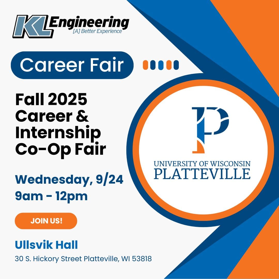 KL Attending UW-Platteville Fall Career Fair 2025 | KL Engineering